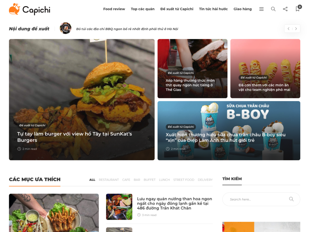 Capichi Service – Capich Inc.